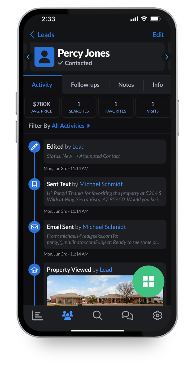 Real Geeks CRM App Upgrades